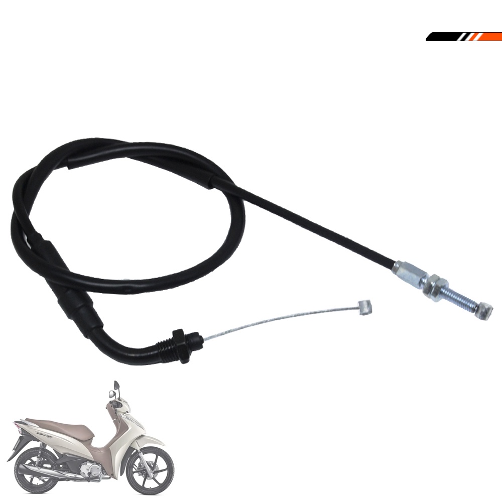 Cabo Acelerador B Biz 125 2018 a 2024 K Cabos | Shopee Brasil