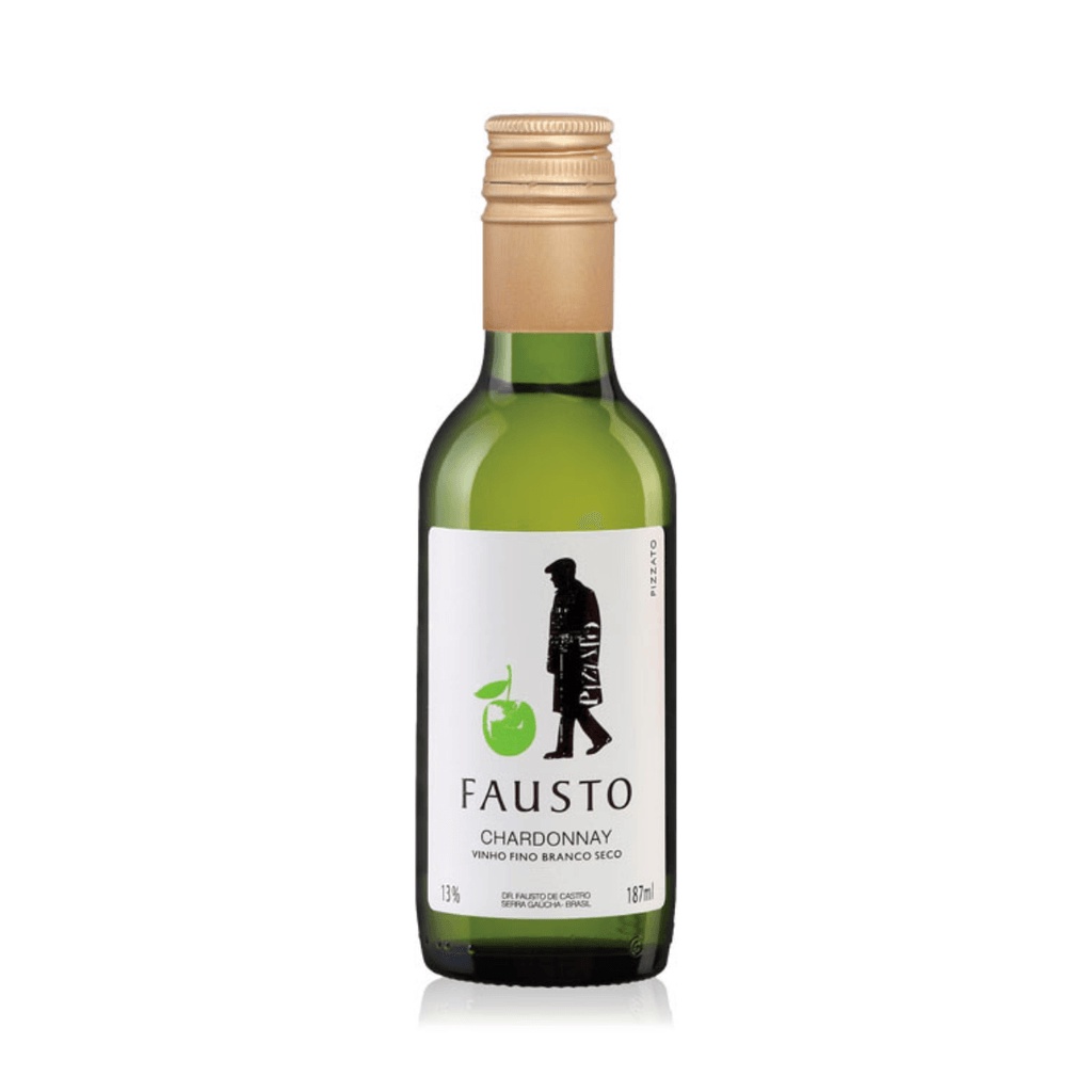 Vinho Fausto Chardonnay 187ml | Shopee Brasil