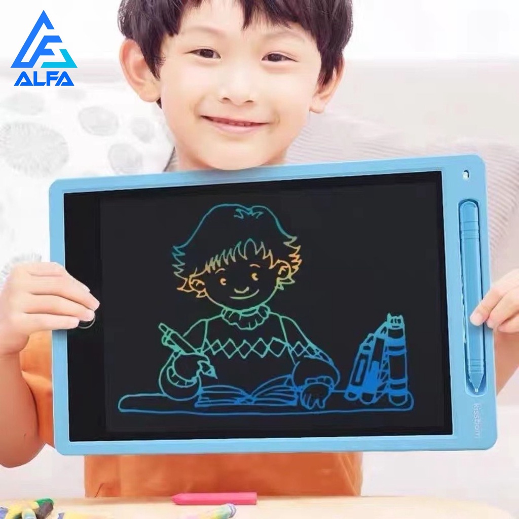 Lousa Mágica Tela Colorido Lcd Tablet Infantil De Escrever E Desenhar ...