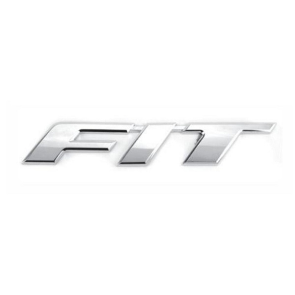 EMBLEMA FIT 2009 A 2014 LETREIRO CROMADO | Shopee Brasil