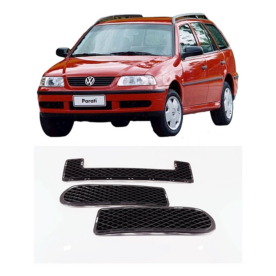 KIT GRADE PARACHOQUE GOL G3 FASE 1 SEM FURO | Shopee Brasil