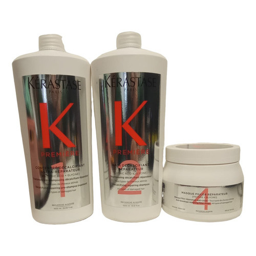 Kit Kérastase Premiere Pré Shampoo+ Shampoo 1l+ Másc 500g | Shopee Brasil