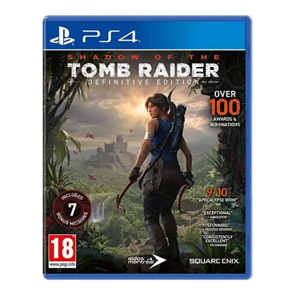 Jogo Shadow Of The Tomb Raider Definitive Edition - Ps4 Lacrado em Mídia Física | Shopee Brasil