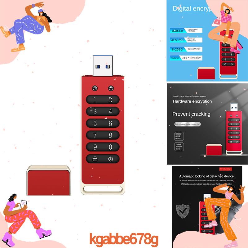 Unidade Flash USB De 1 Peça Encriptada Com Senha Hardware Stick De ...