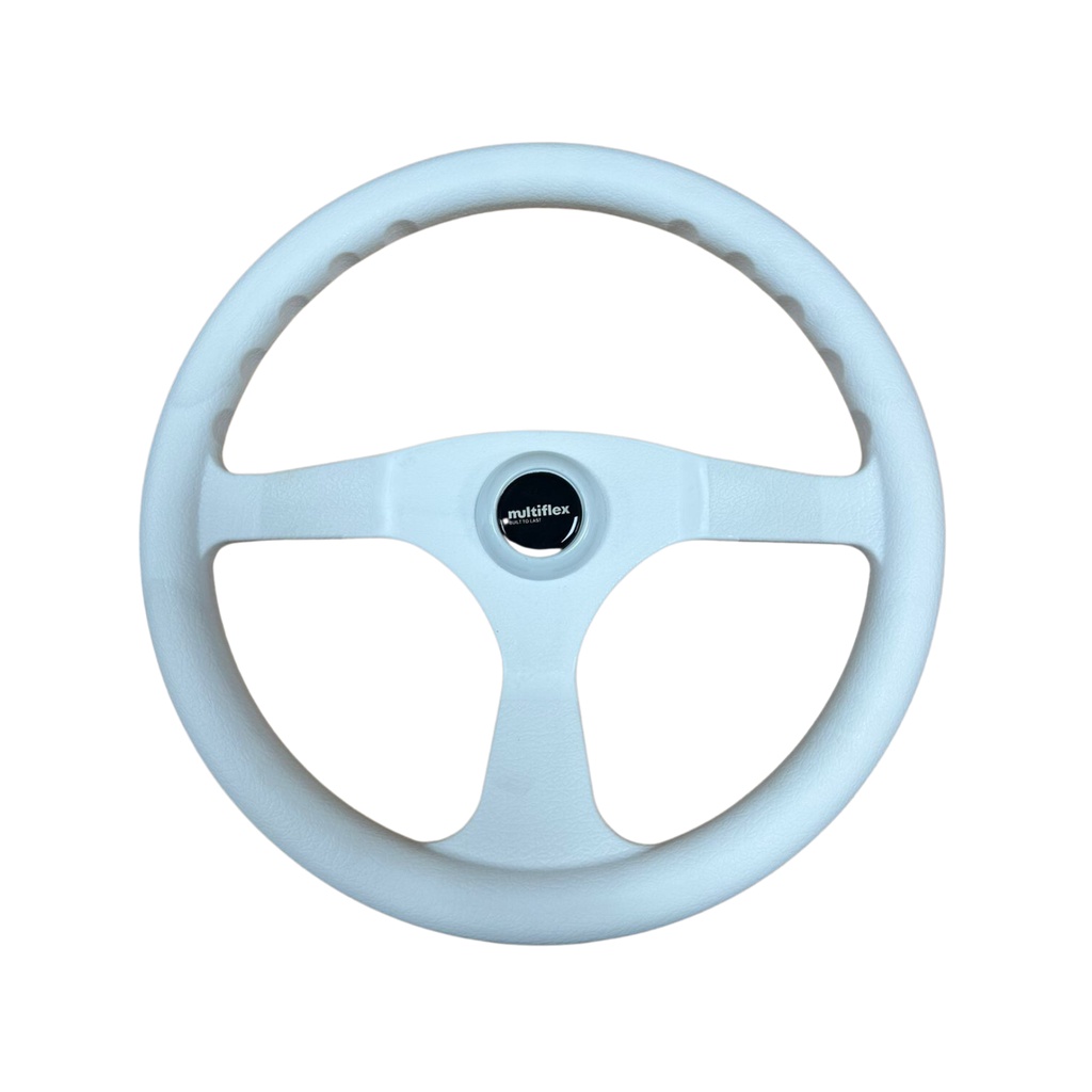 Volante Alpha 350mm Branco | Shopee Brasil