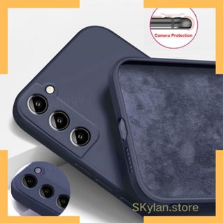 Capa case Aveludado Soft TPU Liquid Silicone Compativel para Samsung Galaxy S23 s23FE S23plus ...