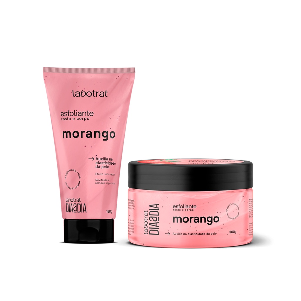 Labotrat Kit 2un - 1un Esfoliante Rosto e Corpo 150g + 1un Esfoliante ...