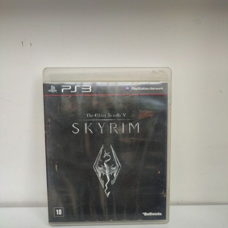 SKYRIM PS3 MIDIA FÍSICA ORIGINAL. | Shopee Brasil