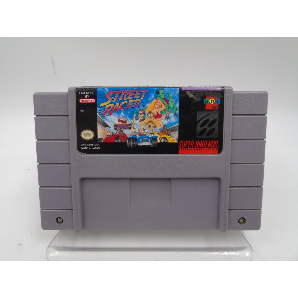 JOGO SUPER NES - STREET RACER (1) | Shopee Brasil