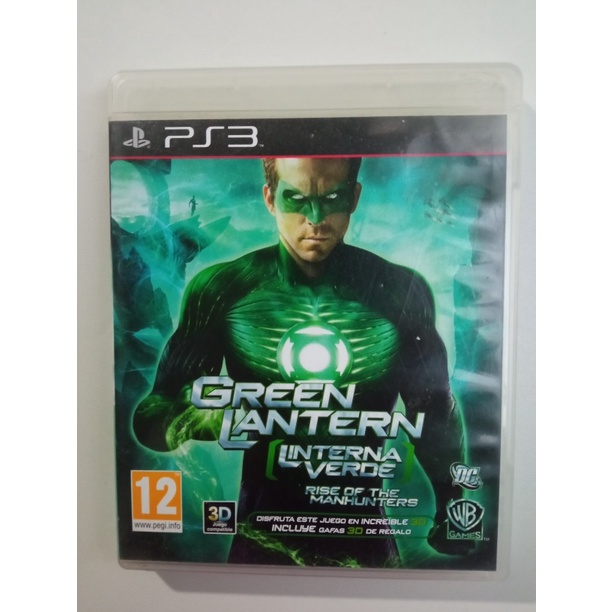 Jogo Lanterna Verde Ps3 Green Lantern Original Ps3 Físico - Escorrega o ...