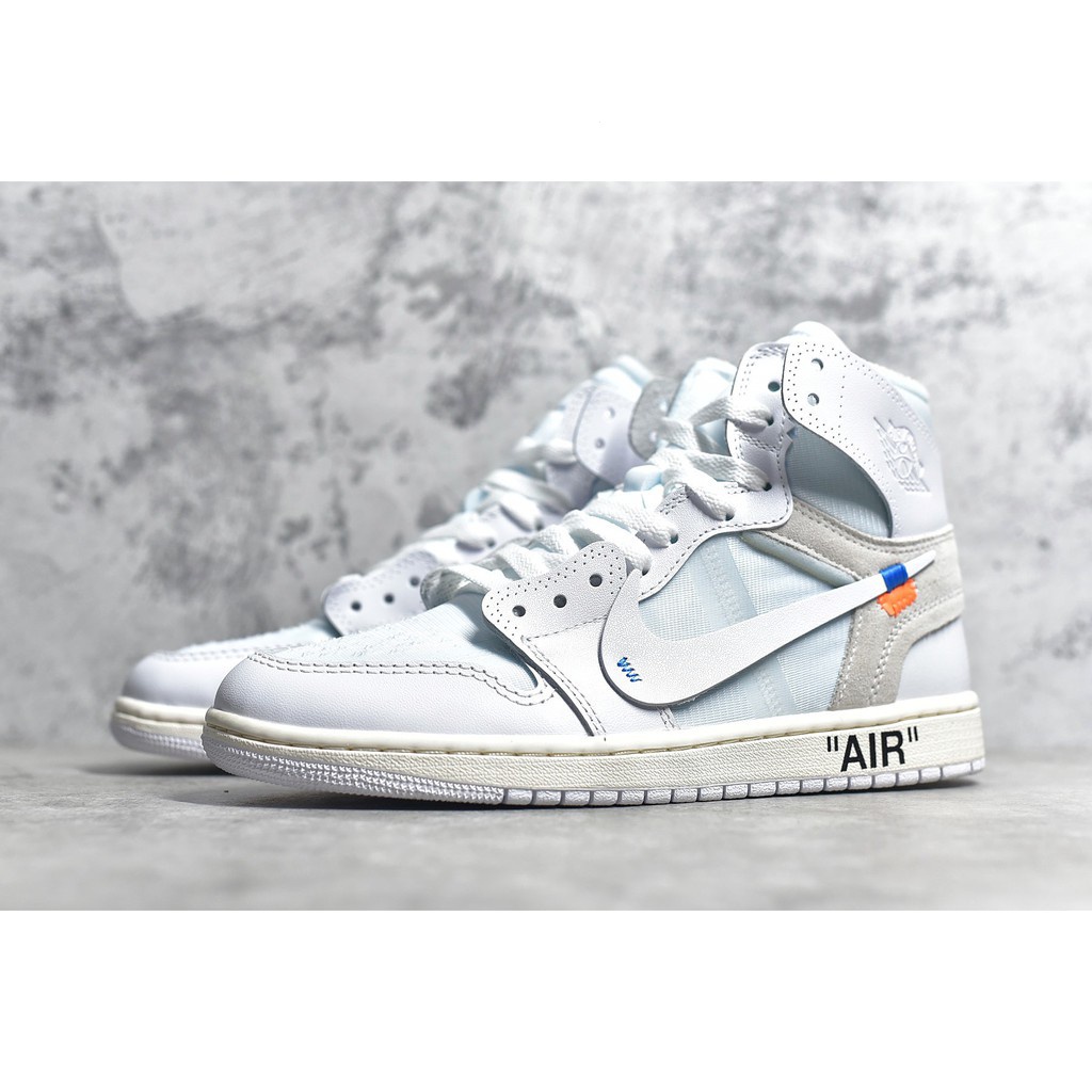OFFWHITE Nike Air Jordan 1 Retro High "White" (100% Authentic Deus PK ...