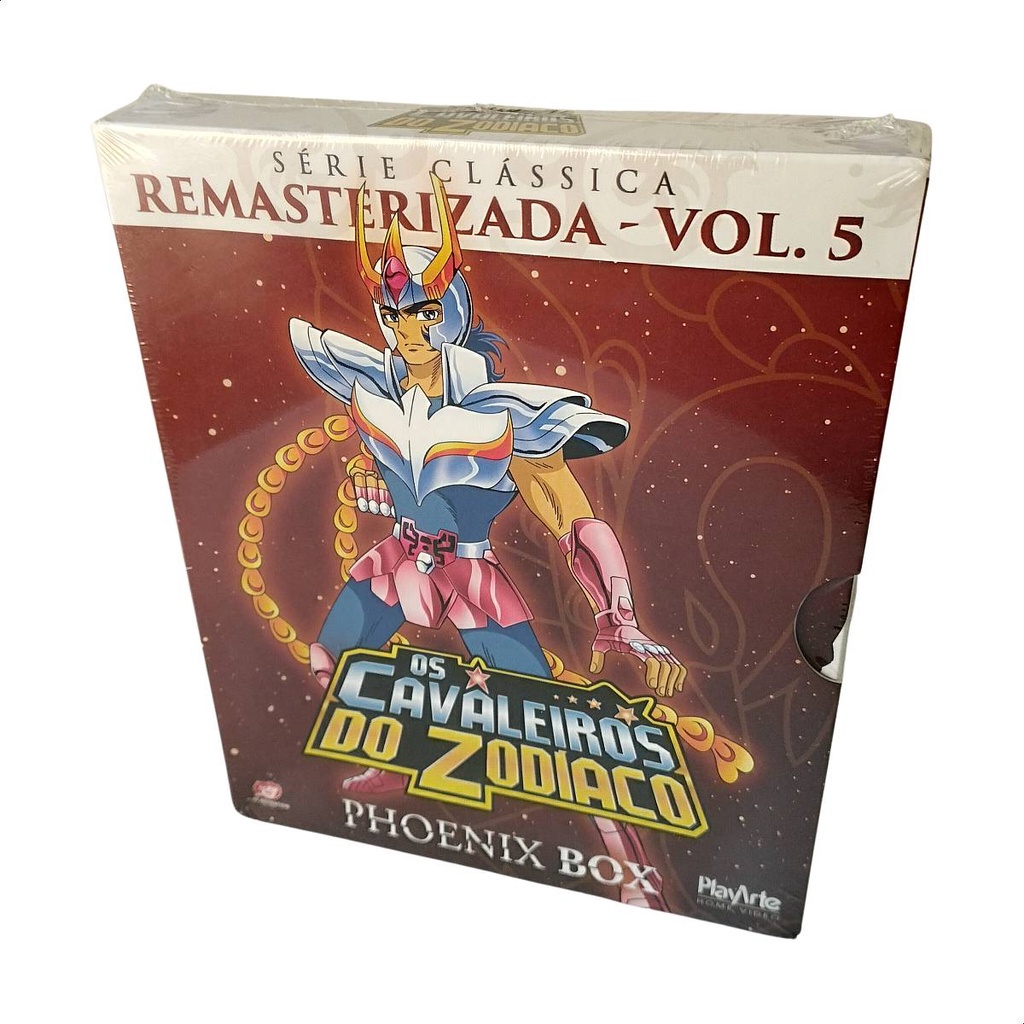 Blu-ray Série Os Cavaleiros Do Zodíaco Vol. 5 - Phoenix Box | Shopee Brasil
