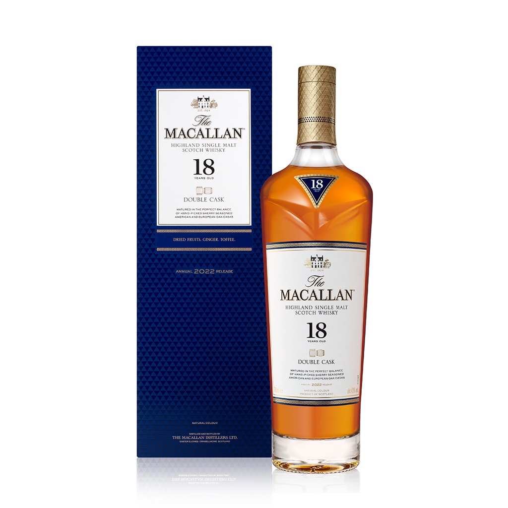 Whisky Macallan Double Cask 18 Anos 700ml | Shopee Brasil