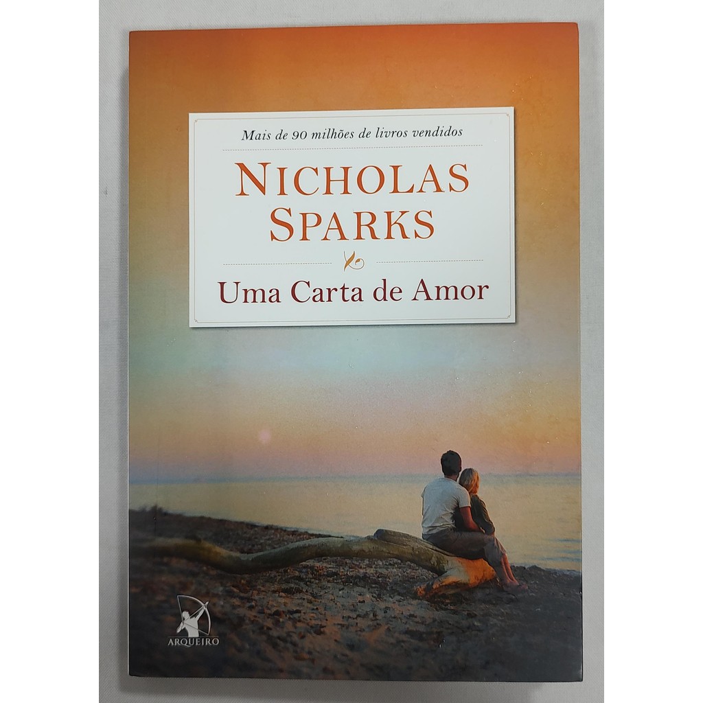 Uma Carta De Amor de Nicholas Sparks | Shopee Brasil