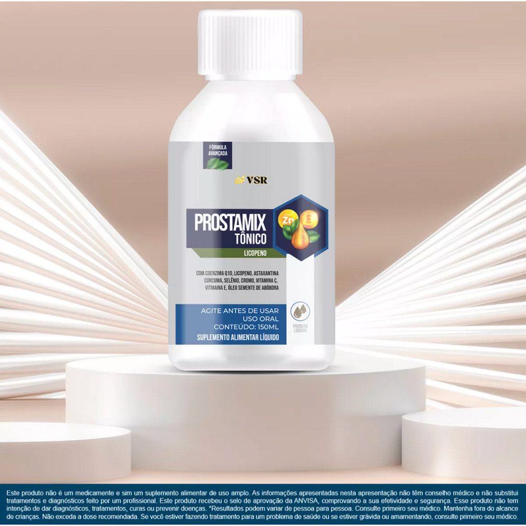 Prostamix - Suplemento Alimentar Liquido 150ml Tônico | Shopee Brasil