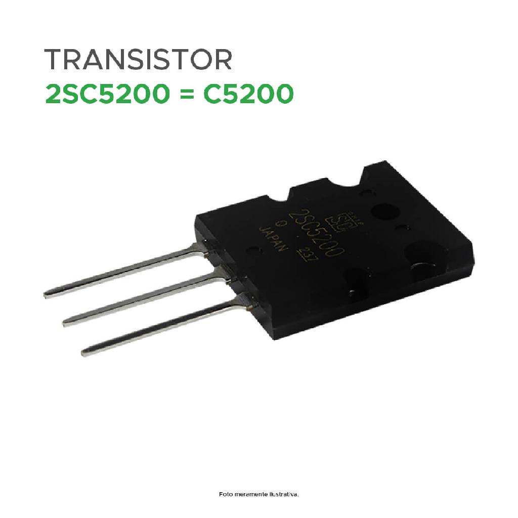 Transistor Potência 2sc 5200 * 2sc5200 Original Chipsce | Shopee Brasil