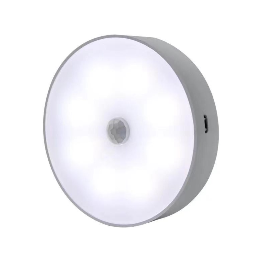 Luminaria Sensor De Presença e Movimento Led Luz Noturna Inteligente ...