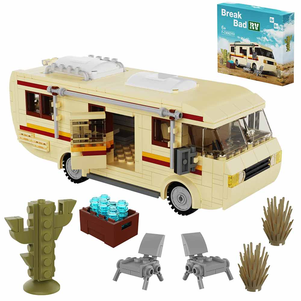 Breaking Bad RV Custom Building Blocks Set | Shopee Brasil