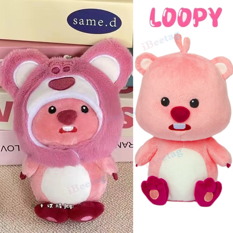 Loopy Plush Toy Cartoon Pororo Pequeno Pinguim Urso De Pelúcia Recheado ...