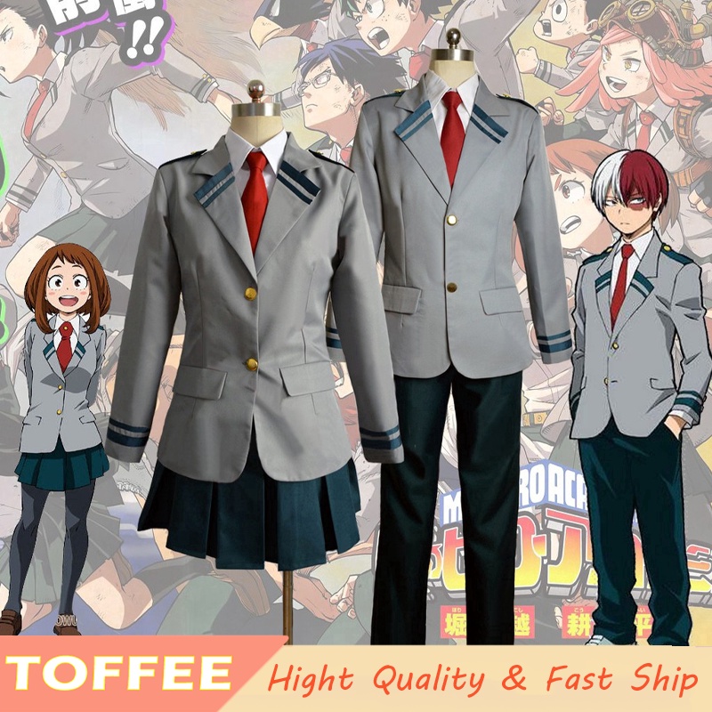 Meu Herói Academia Cosplay Traje Boku no Hero Fato De Anime Japonês ...