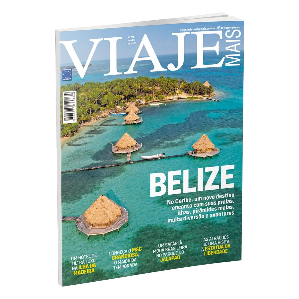 Revista Viaje Mais #271 - Belize | Shopee Brasil