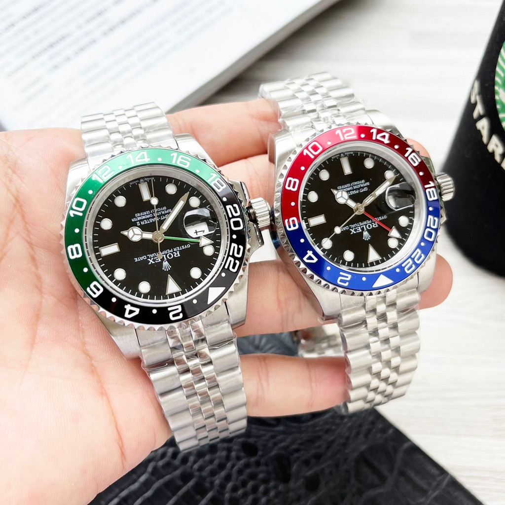 Relógio Pulso Masculino Homem Rolex Submariner verde misto preto linha ...