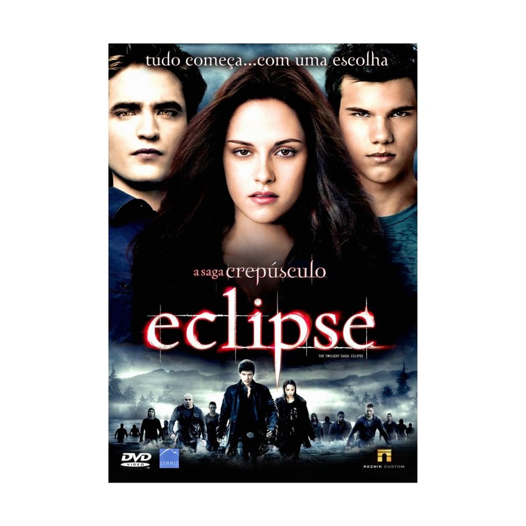 A Saga Crepúsculo - Eclipse - DVD - Twilight Saga: Eclipse | Shopee Brasil