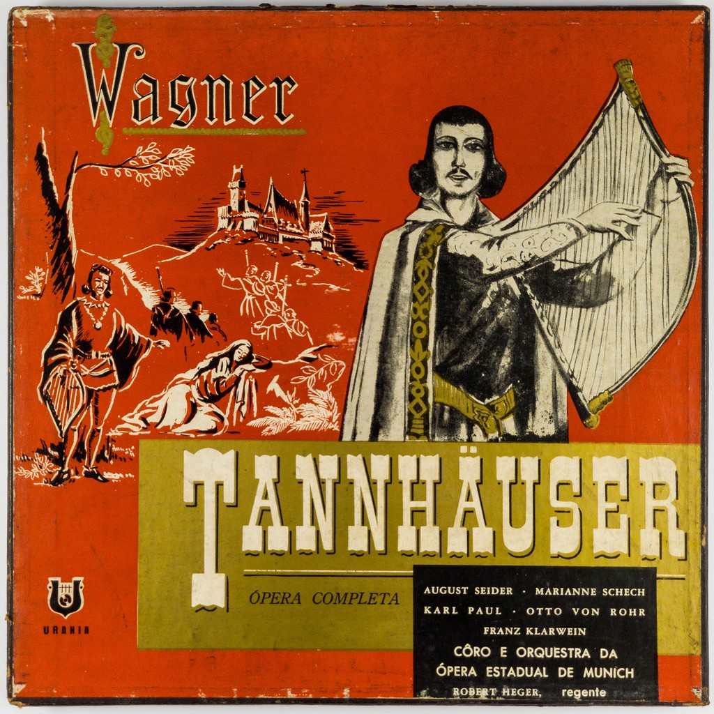 Box 4 Discos Vinil LP Wagner Tannhauser Ópera Completa | Shopee Brasil