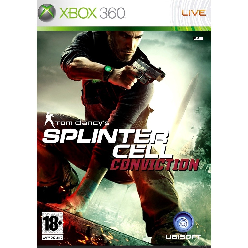 splinter cell conviction xbox 360 - MIDIA FÍSICA | Shopee Brasil