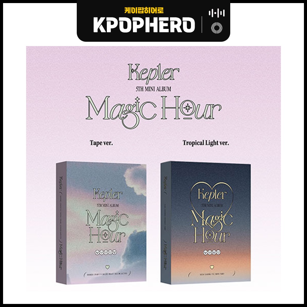 Kep1er - 5TH MINI ALBUM [MAGIC HOUR] UNIT Ver. | Shopee Brasil