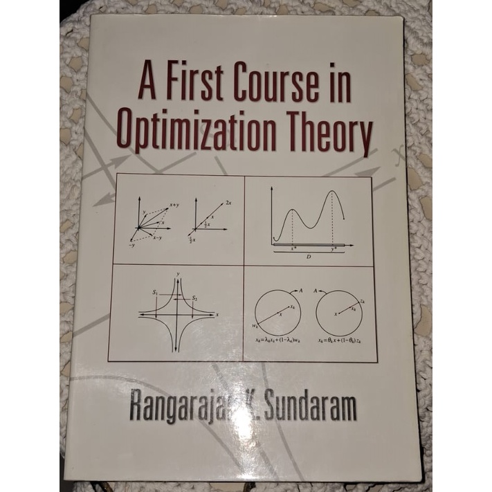 A First Course in Optimization Theory | Shopee Brasil