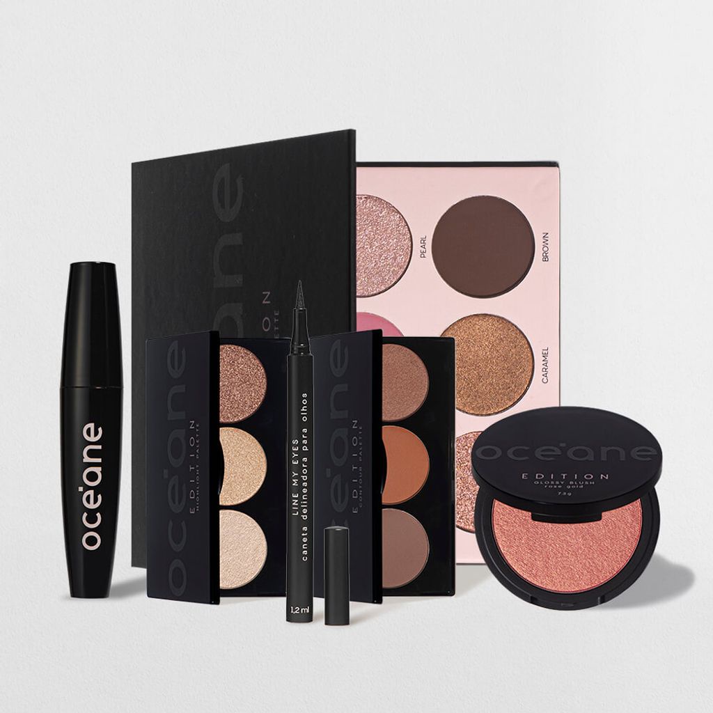 Kit Maquiagem Unique Océane Edition (6 Produtos) | Shopee Brasil