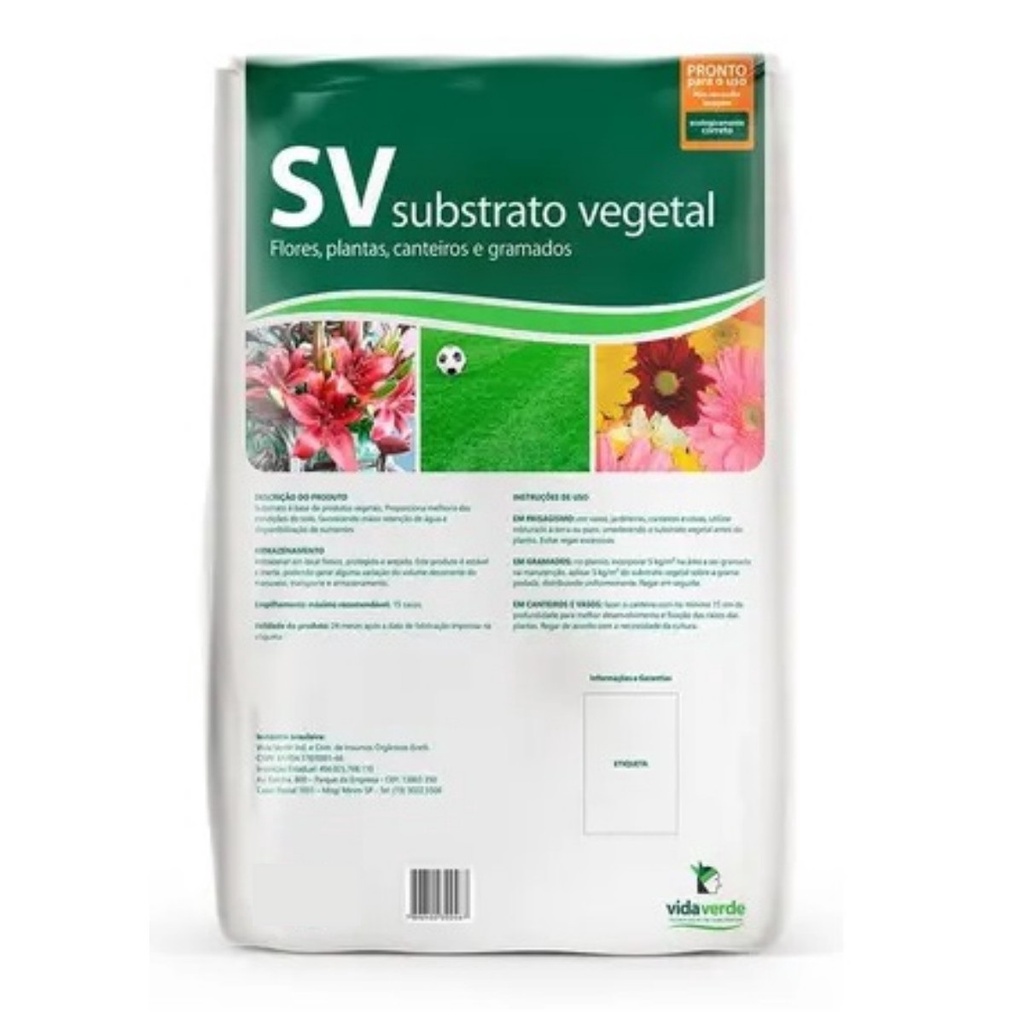 Substrato Ecológico Condicionante de Uso Geral 20 Kg | Shopee Brasil