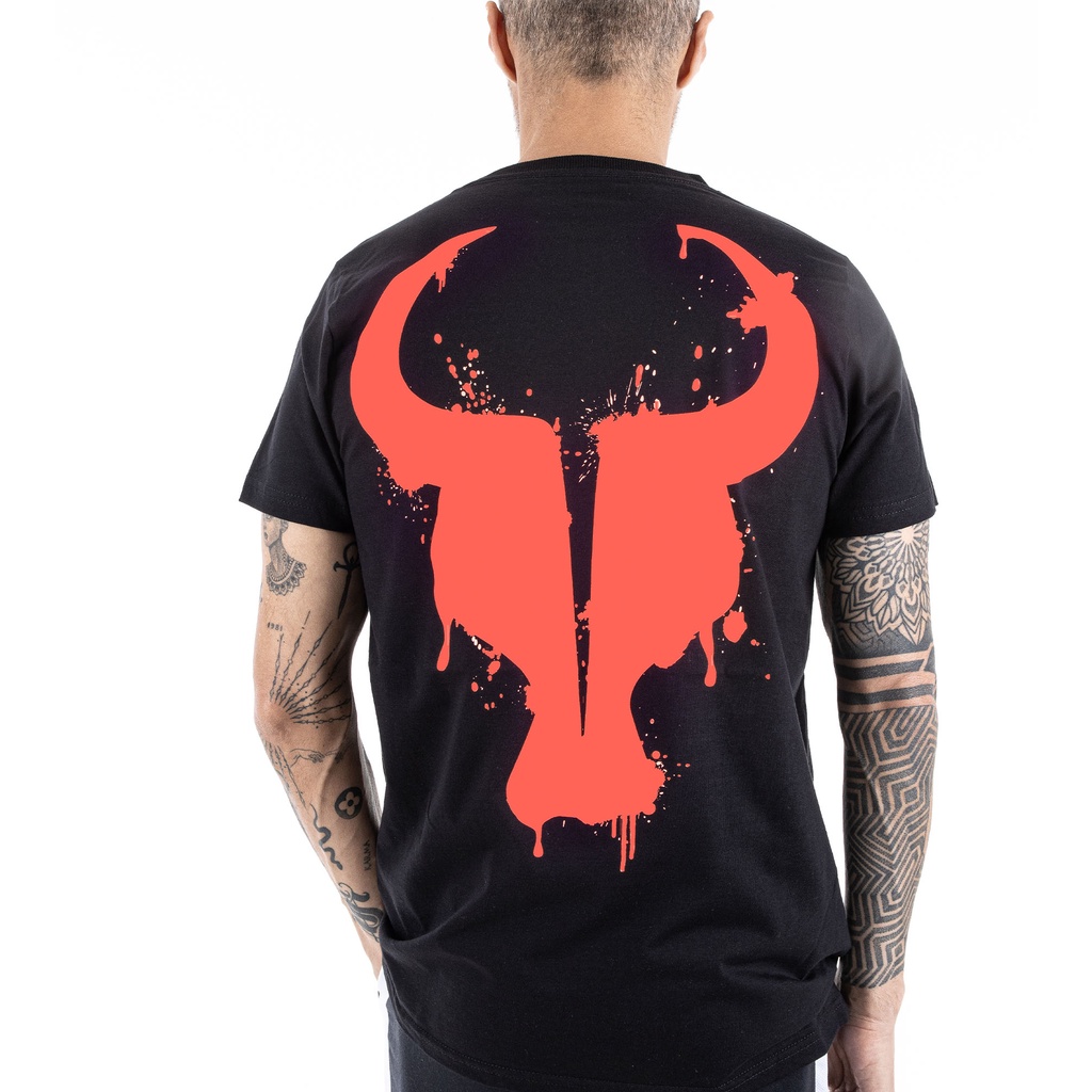 T-Shirt Toro Splash Neon | Shopee Brasil