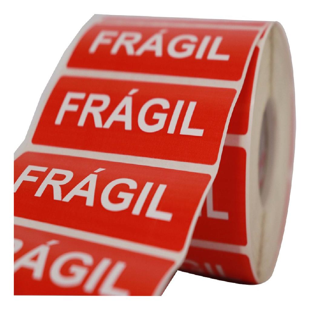 Etiqueta Fragil 80x30 Mm - 1000 Un | Shopee Brasil