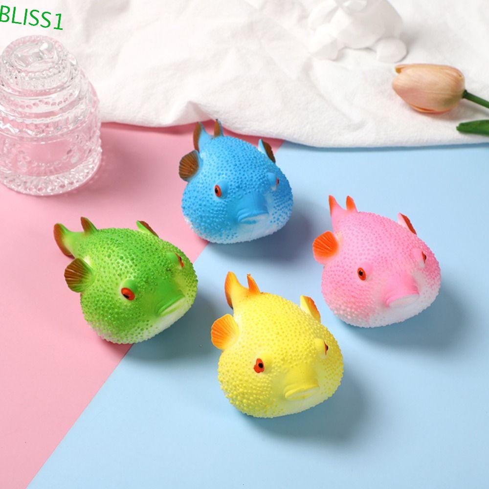 BLISS1 Pufferfish Squeeze Toy , Simulação De Rebound Lento Pinch Puffer ...