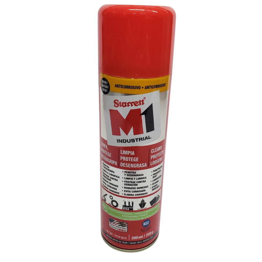 AEROSSOL M1 MICRO-OLEO ANTICORROSIVO STARRETT | Shopee Brasil
