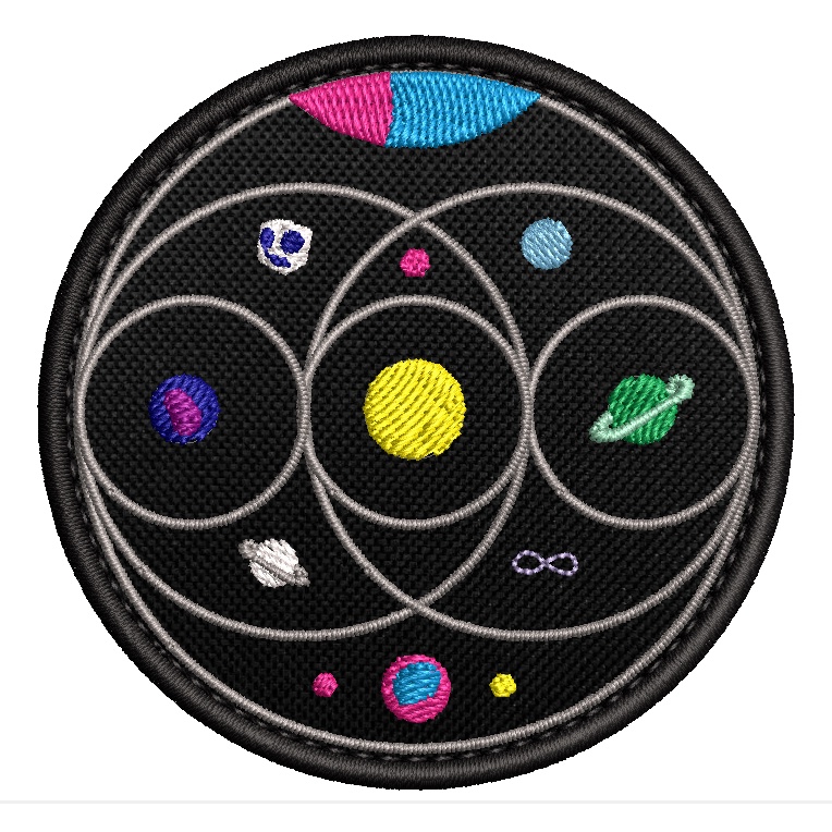Patch bordado Banda Coldplay Rock Alternativo 7cm | Shopee Brasil