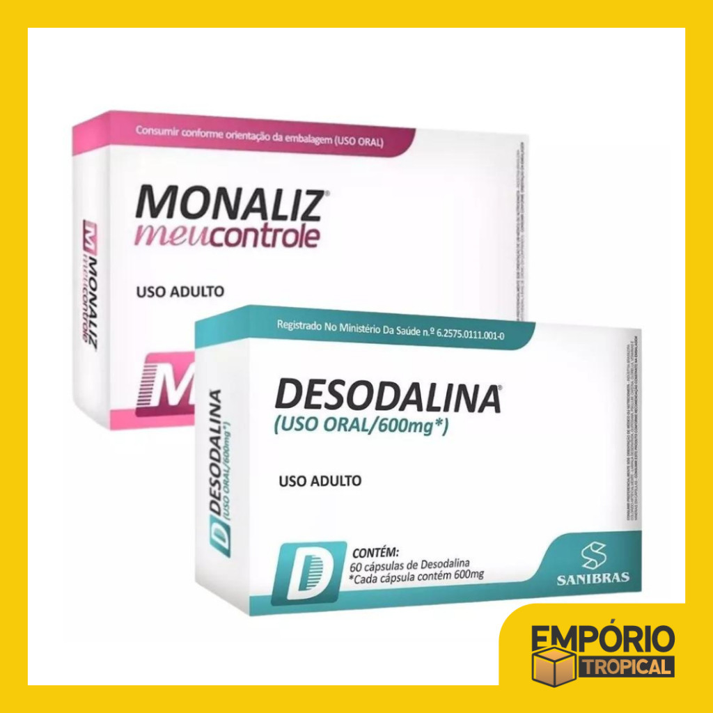 Kit Monaliz + Desodalina Sanibras Envio rápido | Shopee Brasil