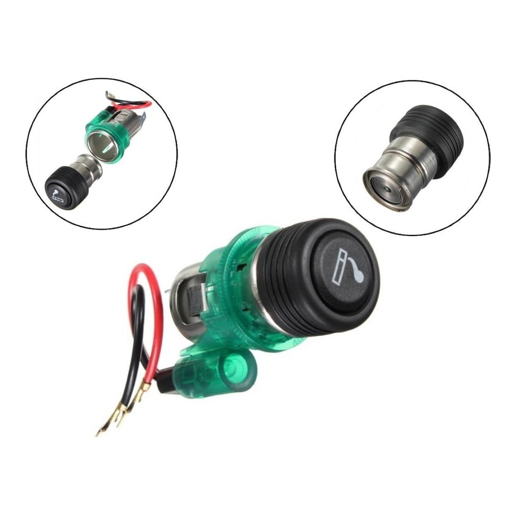 Acendedor Cigarro Universal 12v Fiesta Sandero Ka Ecosport | Shopee Brasil