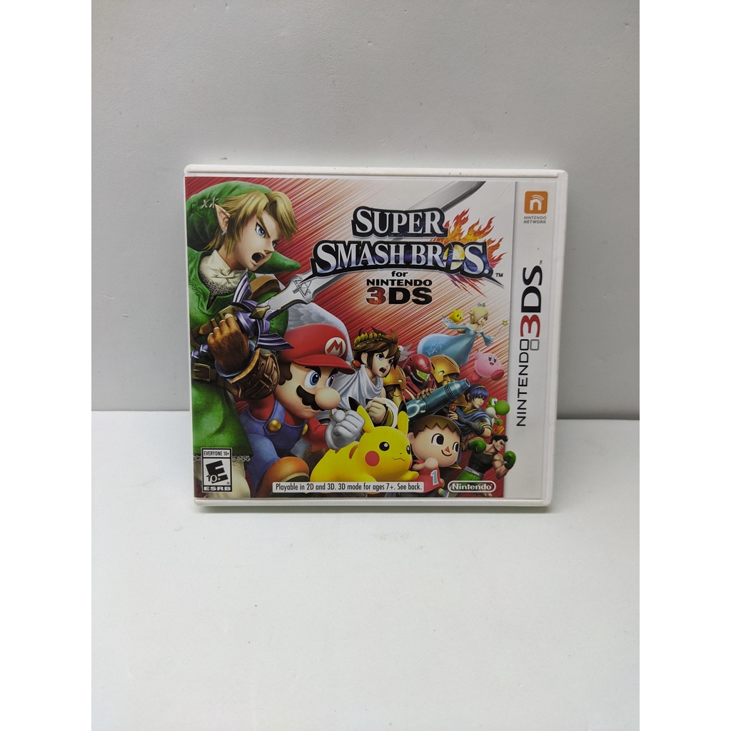 jogo super smash bros original nintendo 3ds - Faz a Boa!