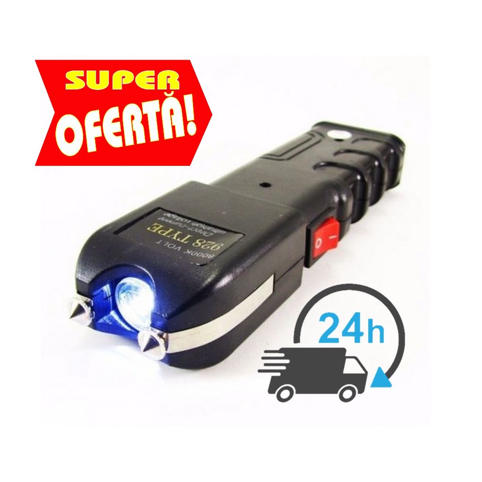 Lanterna de choque Taser Defesa Pessoal 928 ty-pe Recarregável | Shopee ...