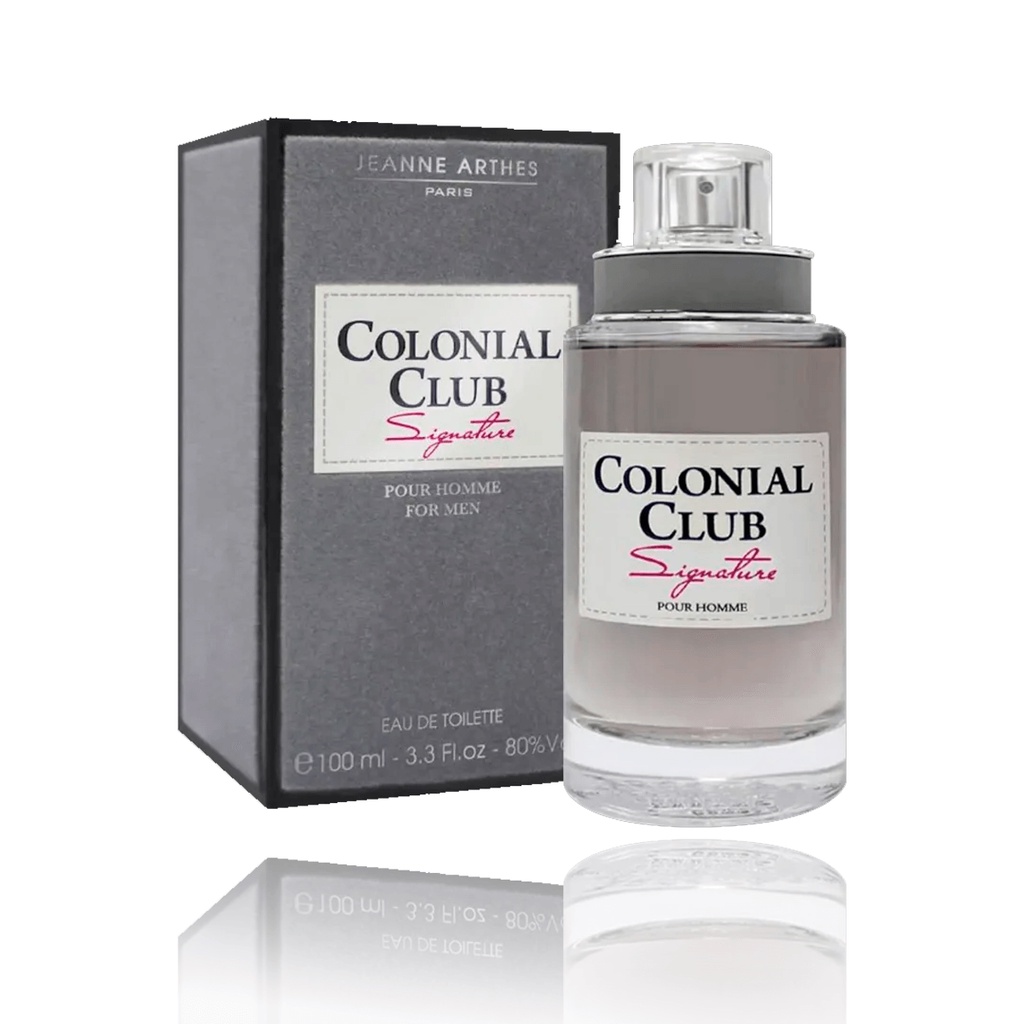 Perfume Masculino Colonial Club Jeanne Arthes Signature Eau de Toilette ...