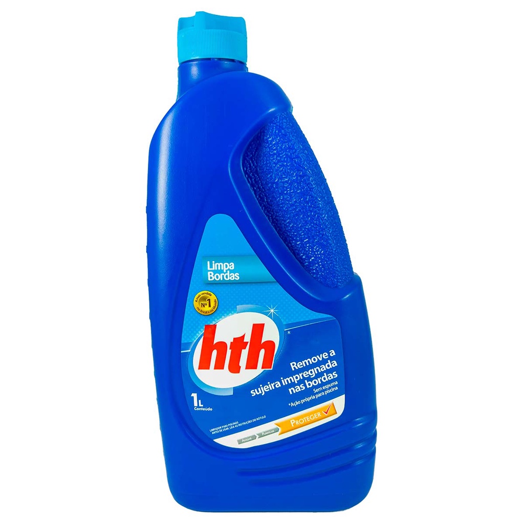 Limpa Borda 1l Hth Remove A Sujeira Impregnada Das Bordas | Shopee Brasil