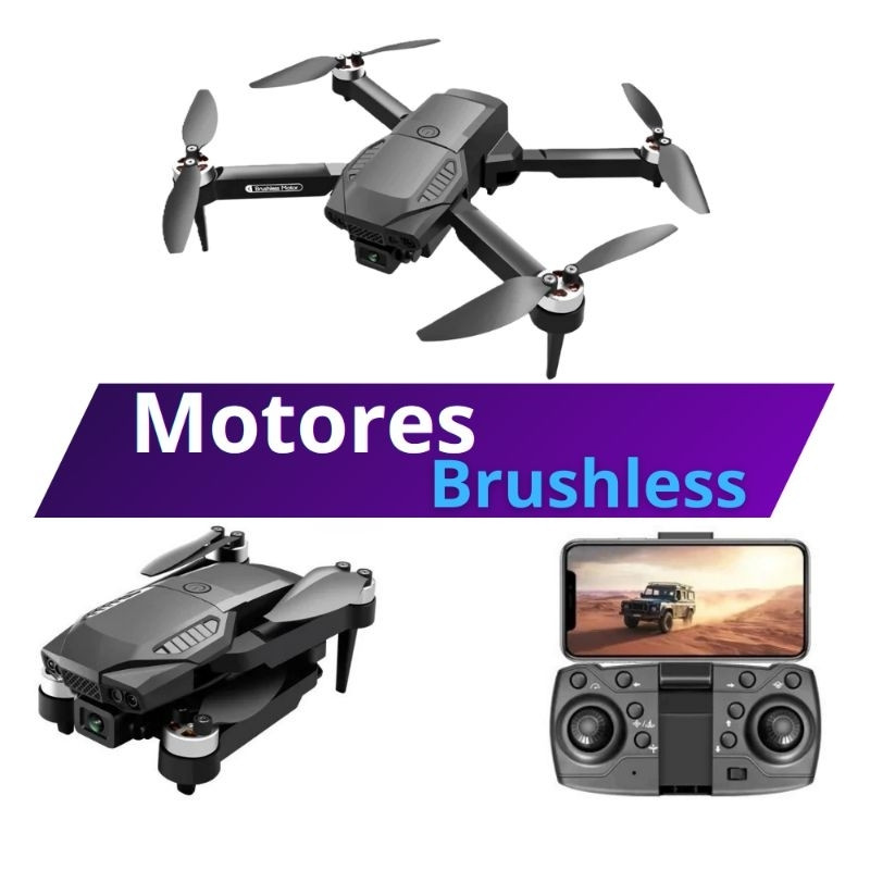 Drone F198 Pro MAX FPV Dobrável com Câmera e Posicionamento Óptico ...