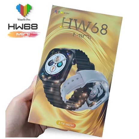 HW68 Mini Relógio Smartwatch 41mm Série 8 Duas Pulseira Fino e Delicado Original | Shopee Brasil