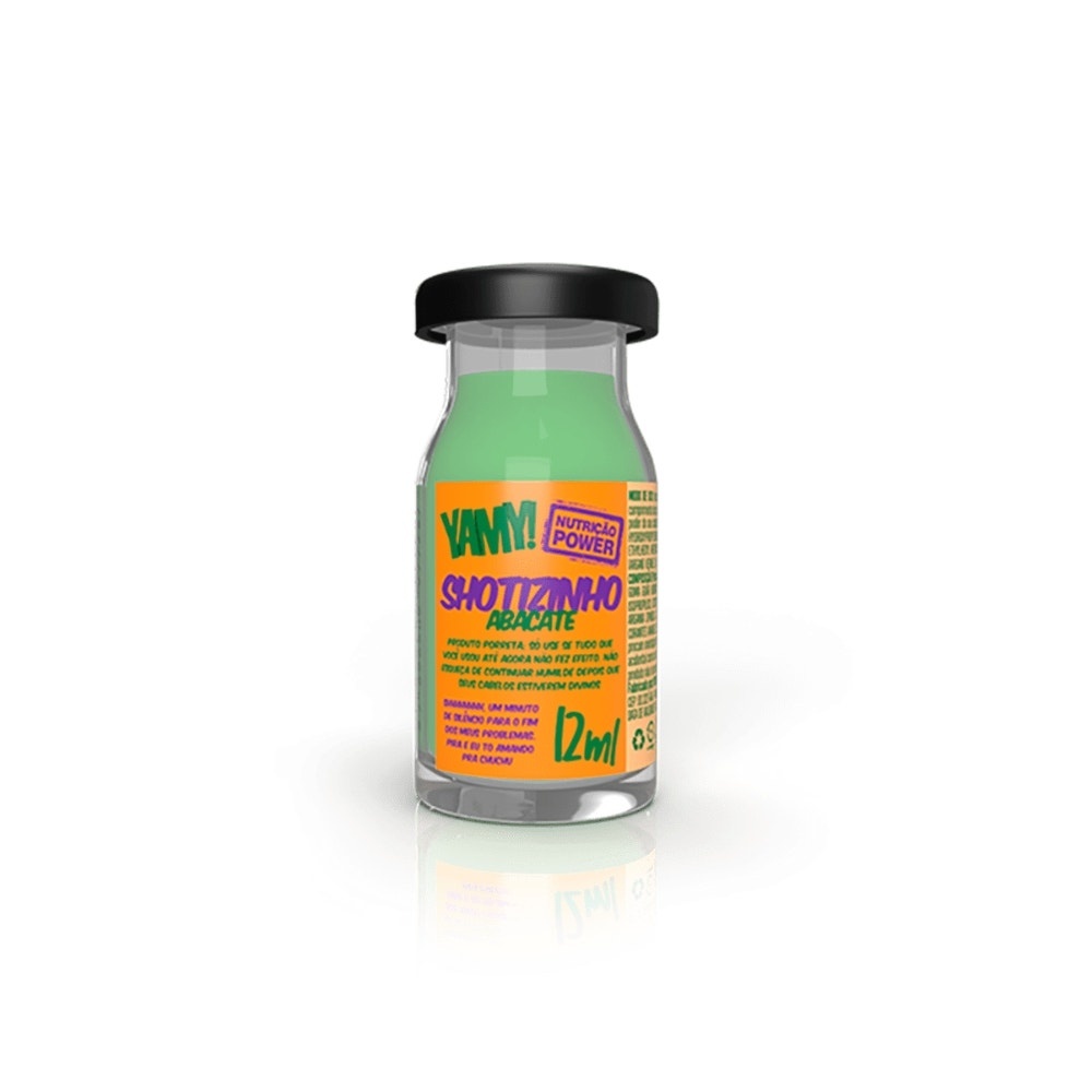 Ampola Yamy Nutrição Power Abacate 12ml | Shopee Brasil
