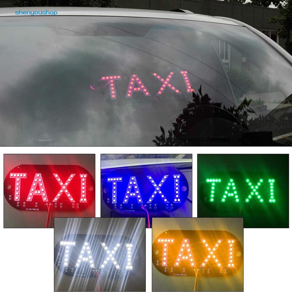 SHENYOU Placa De Táxi LED De Carro Indicador Luminoso De Cabine De Pára ...