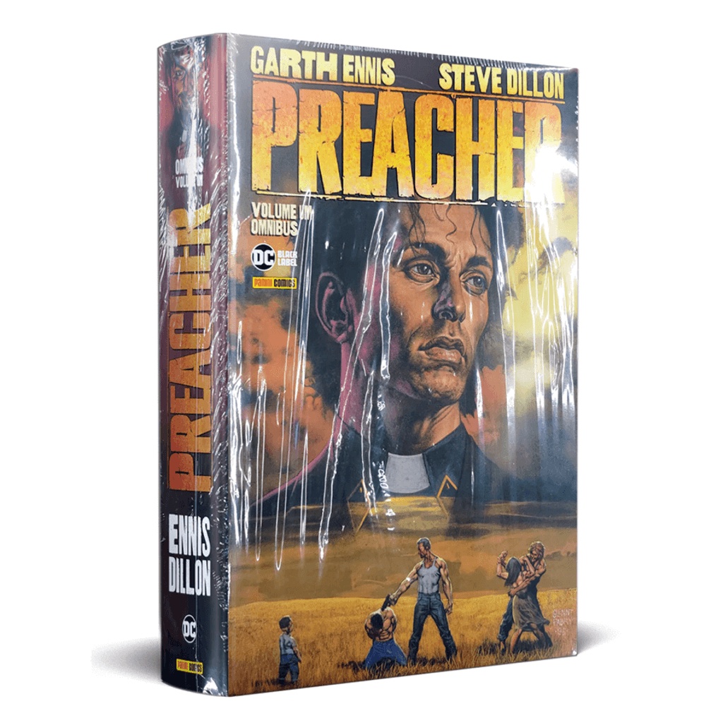 HQ Preacher - Vol.01 "Omnibus" (Panini, lacrada) | Shopee Brasil