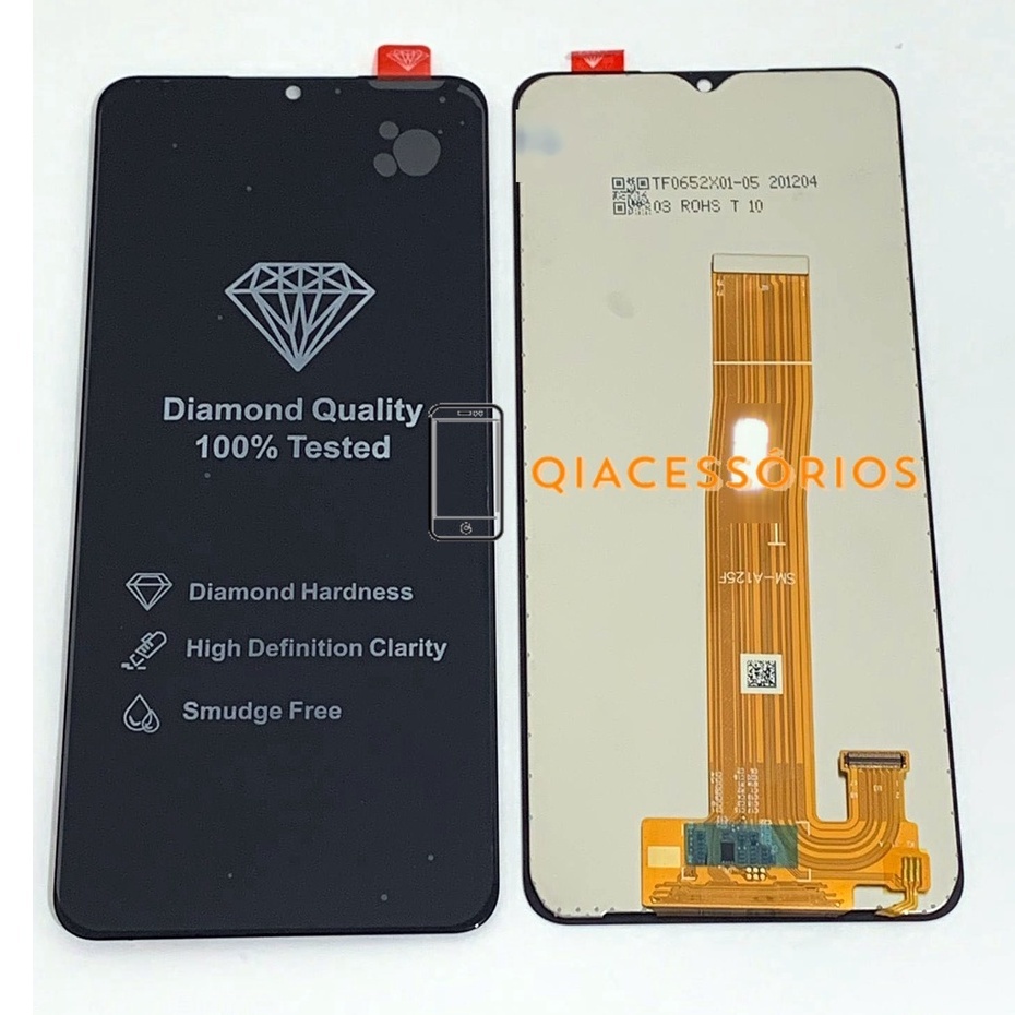 Display Tela Frontal Touch Compatível Galaxy A12 A125 sem aro Original Pronta Entrega | Shopee ...